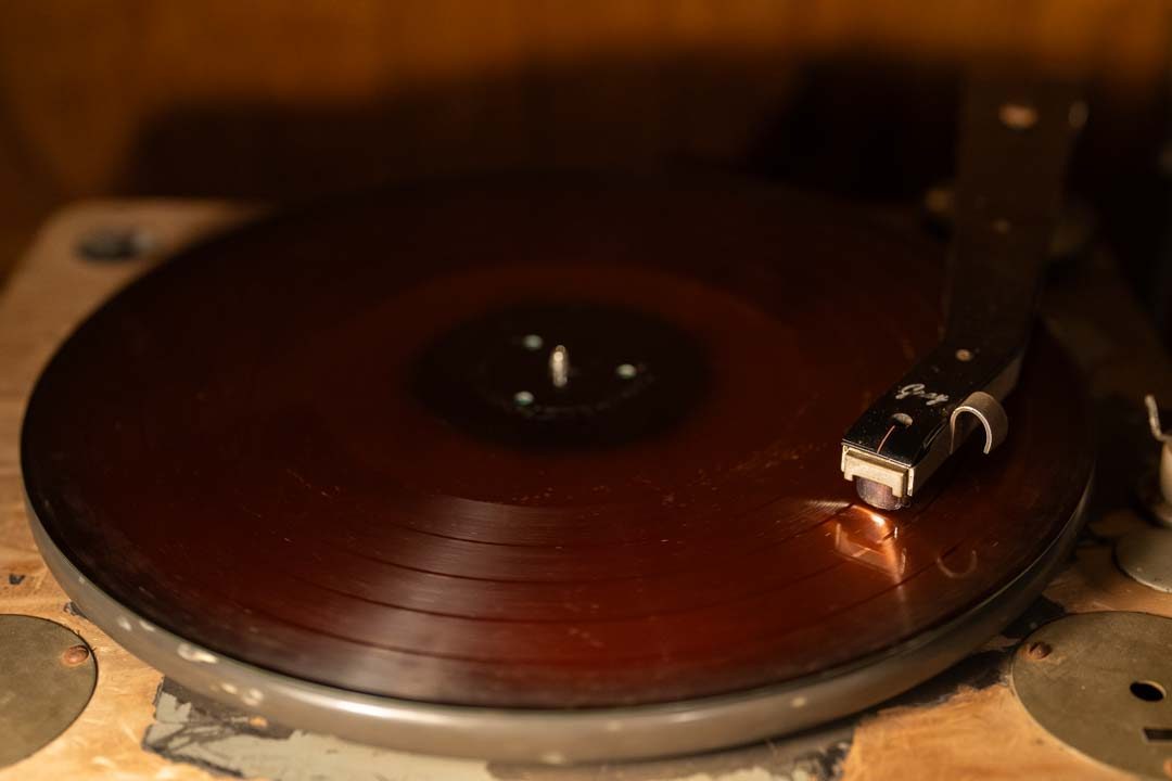 16″ Lacquer Presto Cut Records from the 1940’s – Antique 78RPM